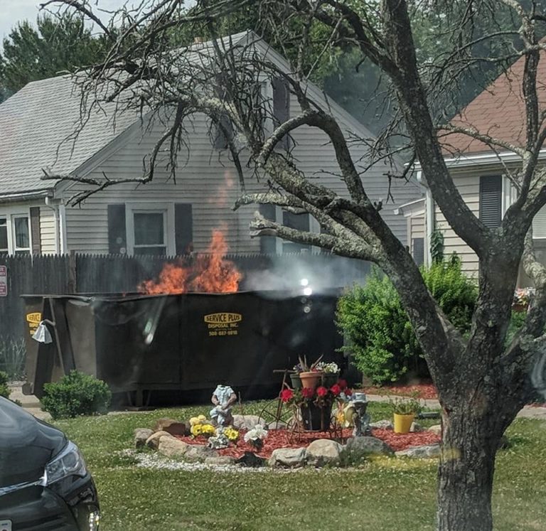 Webster Dumpster Fire Becomes A Hot Mess | THE LAKE 940