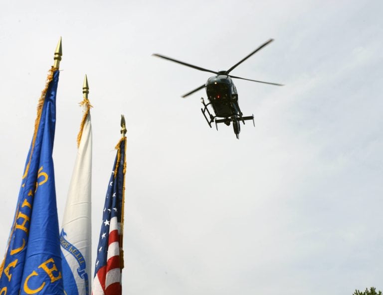 Mass State Police Helicopter Webster MA | THE LAKE 940