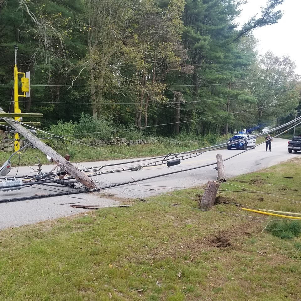 Crash Brings Down Pole In Dudley | THE LAKE 940